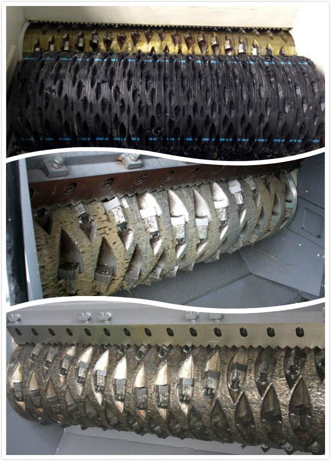 High Efficiency Copper Cable Single Shaft Shredder Machine - Buy copper ...